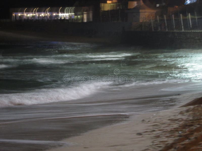 Parede Beach, Cascais, Portugal Stock Photo - Image of parede, sand ...