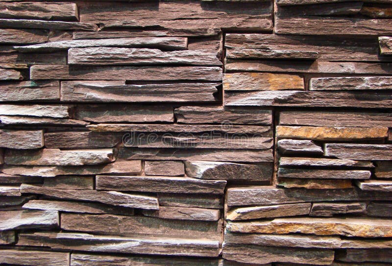 Parede Da Pedra Marrom Natural Imagem de Stock - Imagem de naughty ...