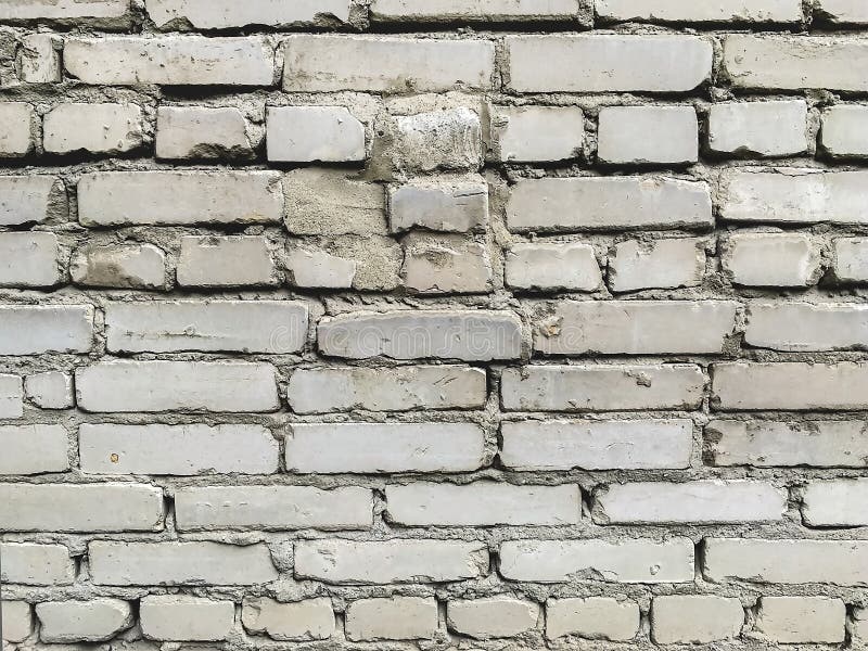 A Parede De Tijolo Velha Textura Do Cinza Do Tijolo Imagem De Stock