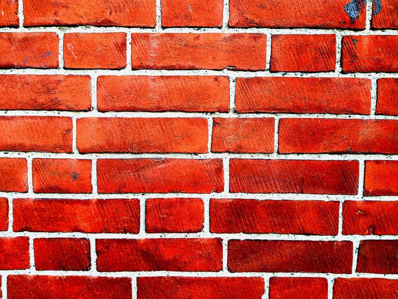 Parede De Tijolo Vermelho Fundo Velho Da Textura Da Parede De Tijolo