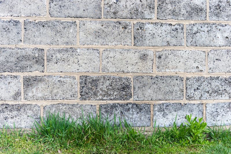 Parede do bloco de cinza foto de stock. Imagem de arquitetura - 92678704