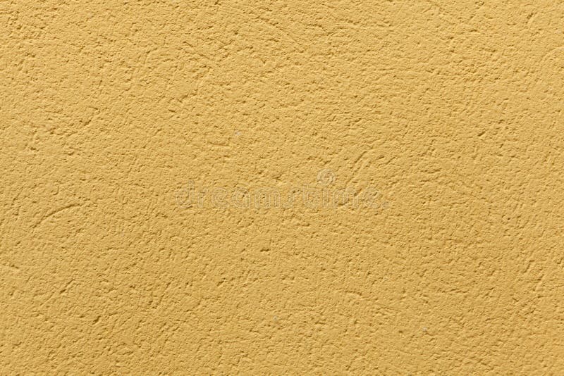 Parede Pintada Do Estuque Do Ocre Amarelo Imagem de Stock - Imagem de ...