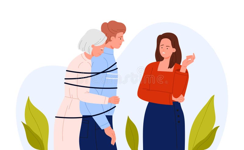 Codependency Issues Stock Illustrations – 17 Codependency Issues Stock ...