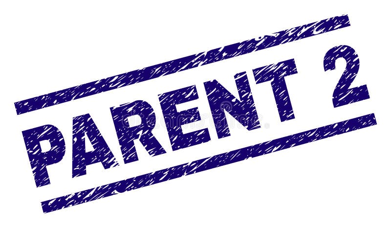Grunge Textured PARENT 2 Stamp Seal Stock Vector - Illustration of ...