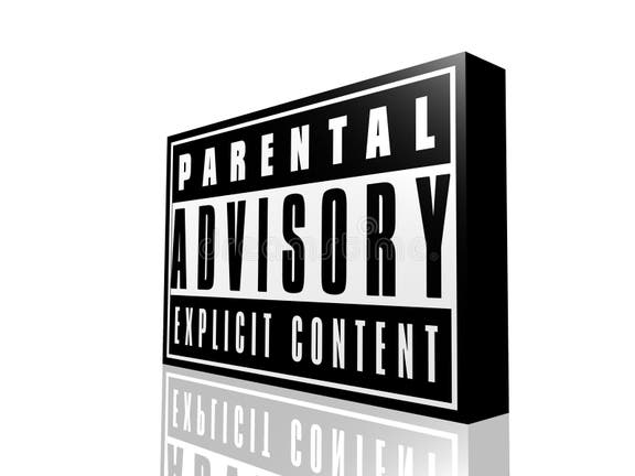 Parental Advisory Explicit Content Sign Stock Illustrations – 146 ...
