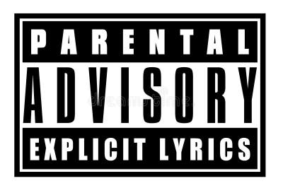 Parental Advisory Explicit Content Sign Stock Illustrations – 146 ...