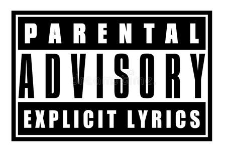 Parental Advisory Explicit Content Sign Stock Illustrations – 146 ...