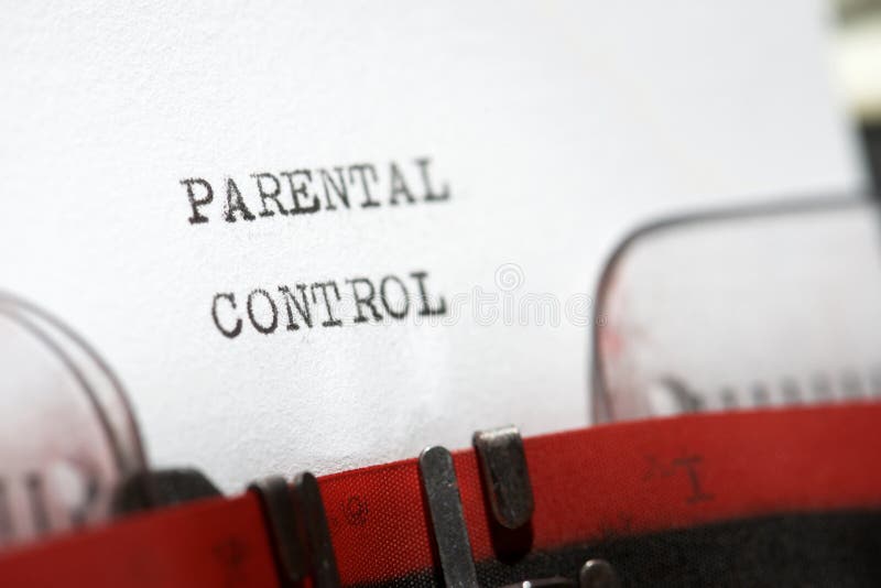 Parental control concept stock image. Image of communication - 260889901