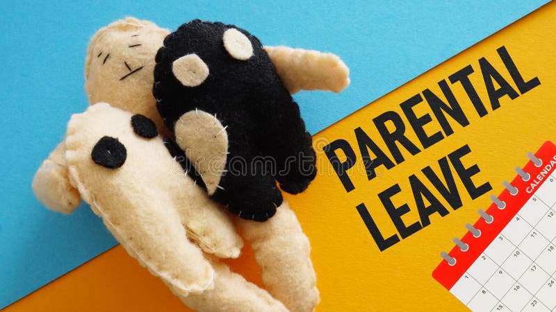 Parental Leave is Shown Using the Text and Calendar Stock Image - Image ...