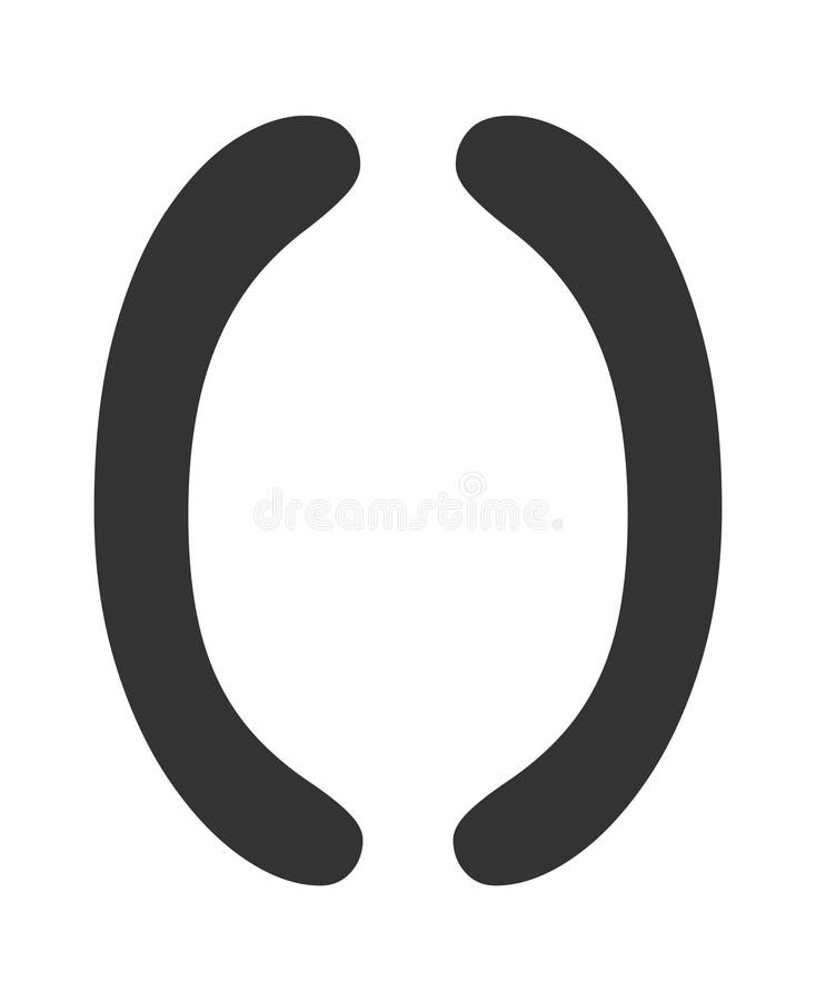 Parenthesis Stock Illustrations – 1,003 Parenthesis Stock Illustrations ...