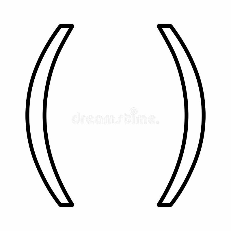 Parenthesis Stock Illustrations – 574 Parenthesis Stock Illustrations ...