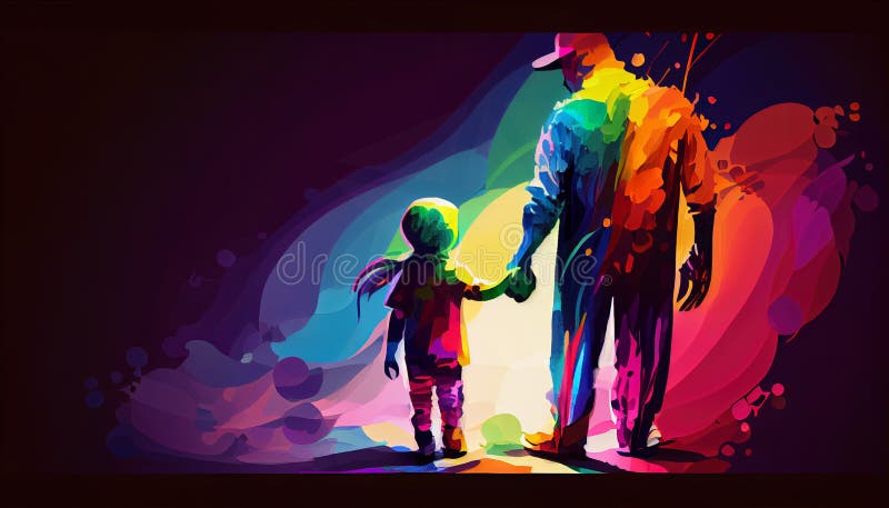 Parenthood concept stock illustration. Illustration of person - 271531713