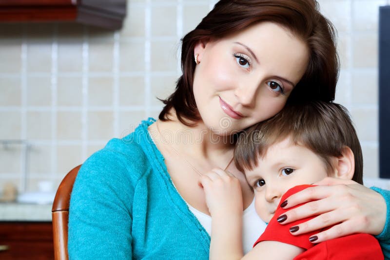 Parenting stock photo. Image of home, female, parent - 14520176