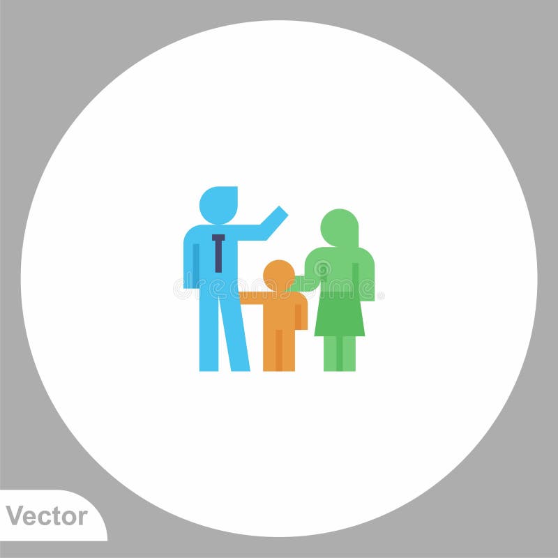 Parenting Logo Sign Symbol Icon Stock Illustration - Illustration of ...