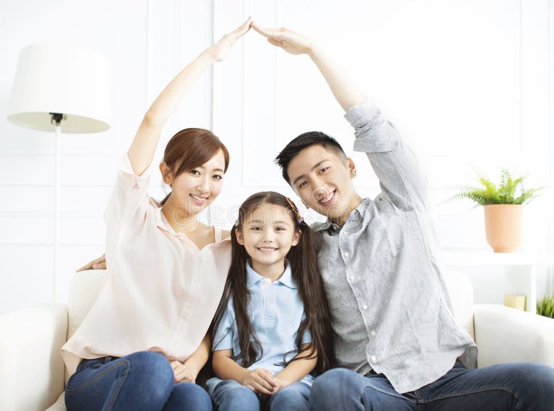 Parents and Child Having Fun Together Stock Image - Image of male, girl ...