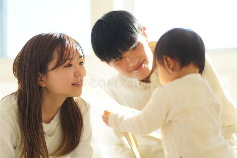 Parents and Children Playing Stock Photo - Image of beautiful, baby ...