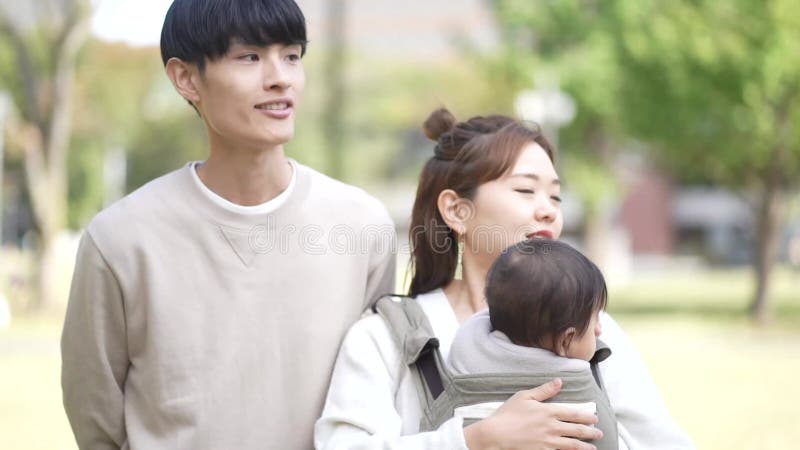 Parents and Children Walking in the Park Stock Video - Video of good, parent: 324679071