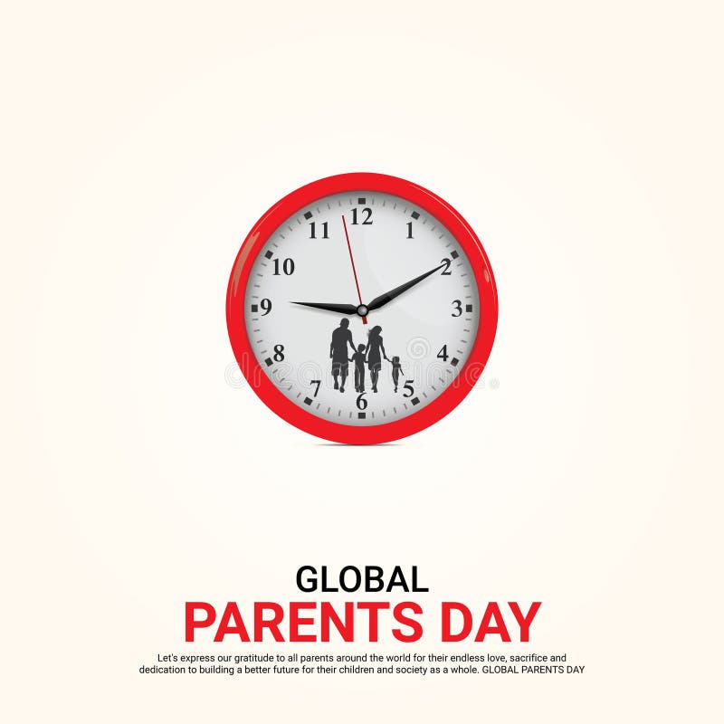 Parents Day Creative Ads Global Parents Day Design Jun 1 Stock ...