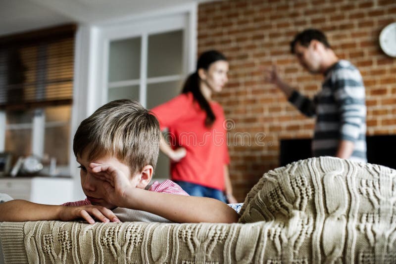 Parents arguing at home stock image. Image of arguing - 53296413