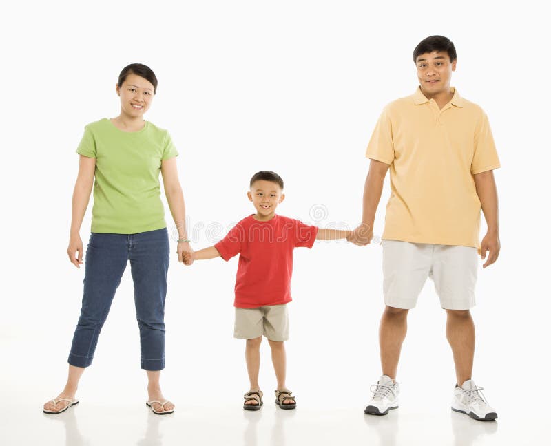 Parents with son. stock photo. Image of colour, smile - 2771904