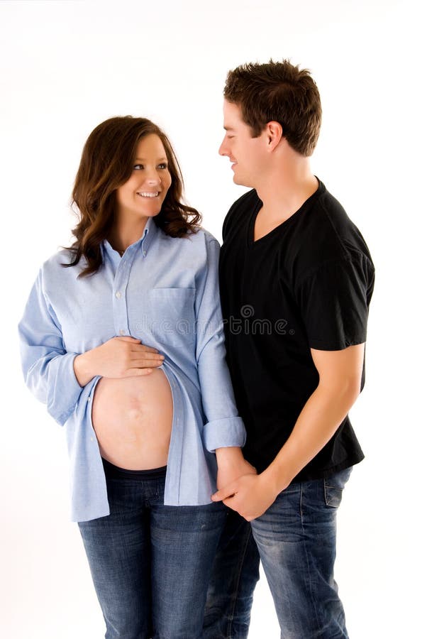 Parents to be stock image. Image of born, high, body - 17525177