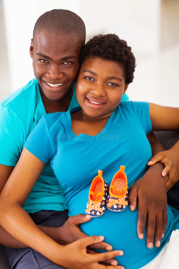 Parents to be stock photo. Image of ethnicity, cute, black - 29054172