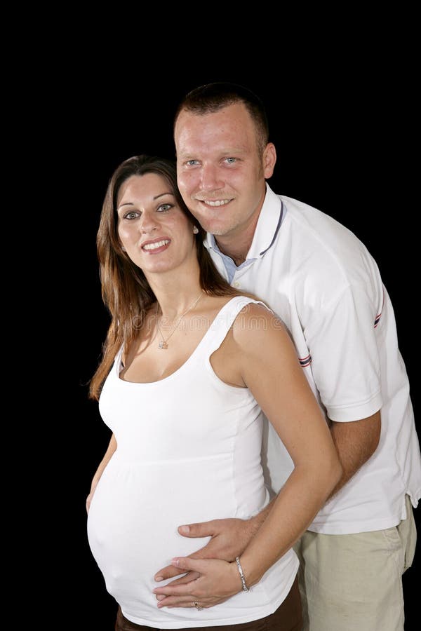 Parents to Be stock image. Image of short, pregnant, mother - 3571659