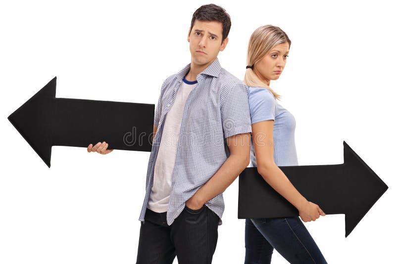 Sentido oposto foto de stock. Imagem de oposto, melhor - 121679094