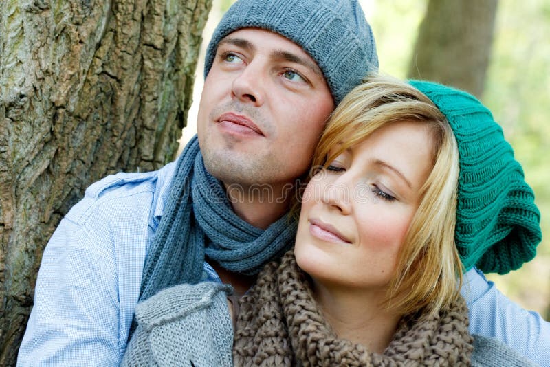 Pares Del Parque De La Comida Campestre Imagen de archivo - Imagen de ...
