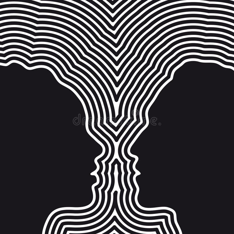 Pares (vector) ilustración del vector. Ilustración de besos - 10419229