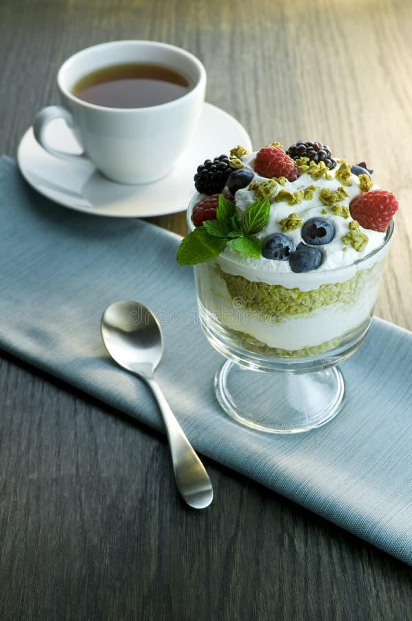 Parfait stock photo. Image of glass, crispy, homemade - 21641072