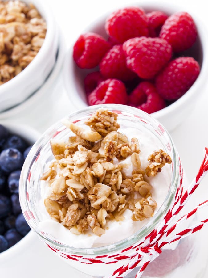 Parfait stock photo. Image of blueberry, greek, healthy - 27129628