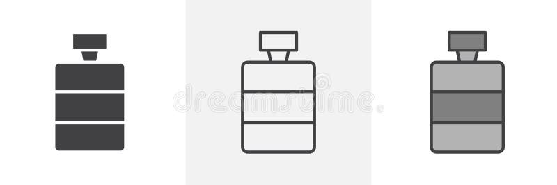 Parfum icon vector stock vector. Illustration of line - 348469196