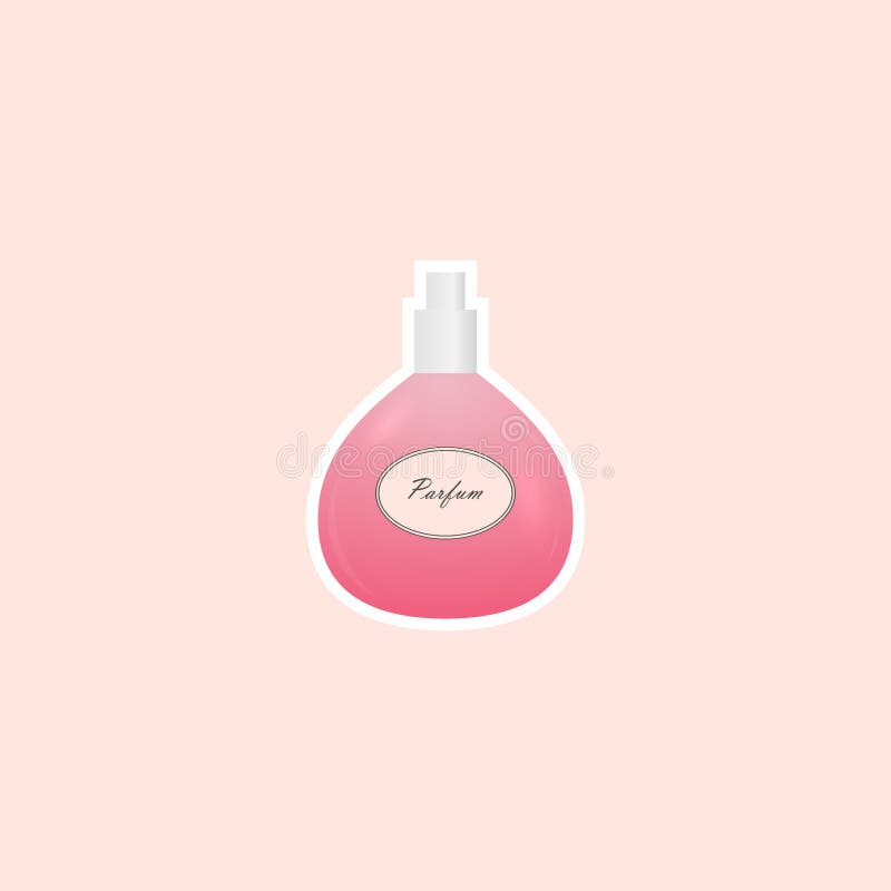 Parfum. Vector Illustration Stock Vector - Illustration of spray ...