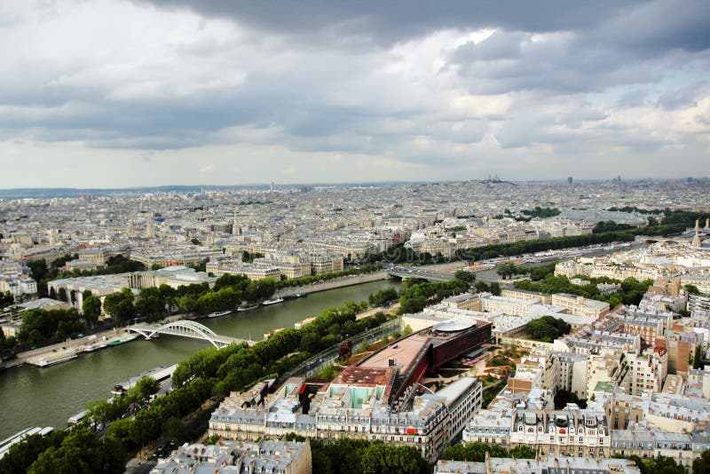 Het Landschap van Parijs stock afbeelding. Image of parijs - 12878281