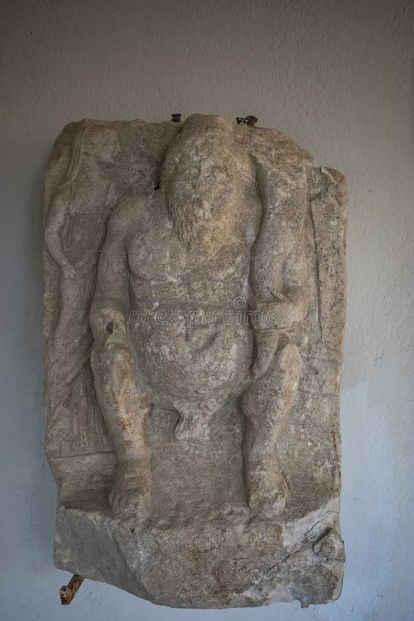 Paripus the Greek God of Fertility Stock Photo - Image of antique ...