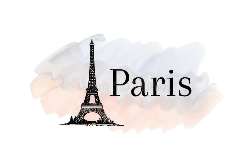 Paris logo stock illustration. Illustration of advertising - 272036072