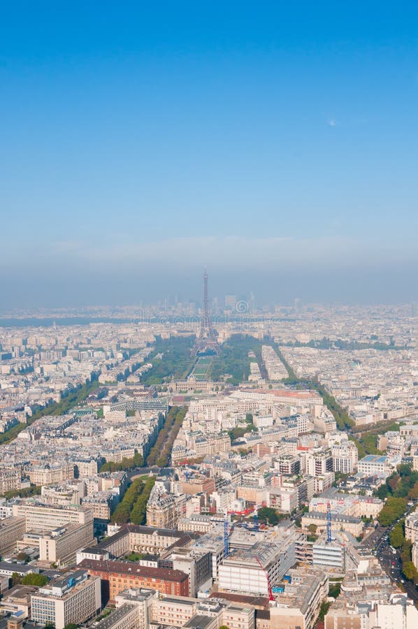 Paris aerial view stock photo. Image of landscape, invalides - 21504726