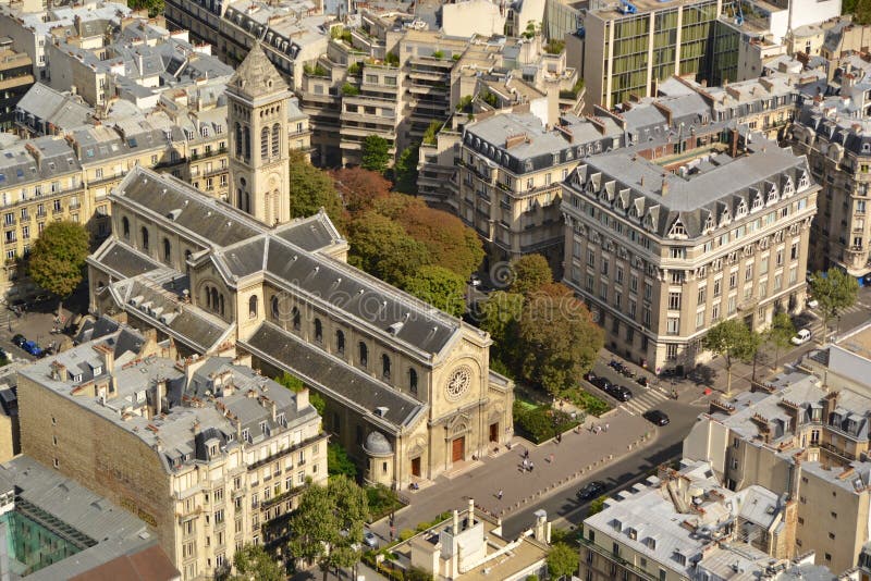 Paris aerial view stock photo. Image of paris, european - 26463018