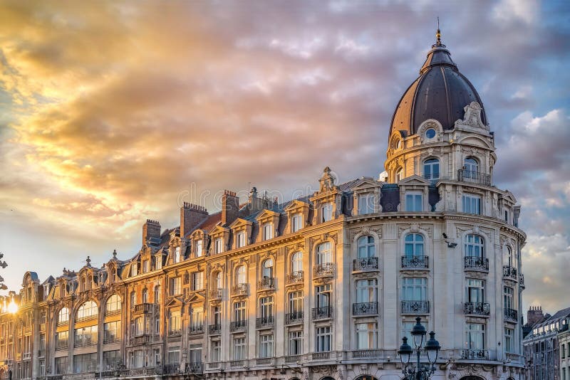 Paris, ancient facade stock photo. Image of housing - 273120968