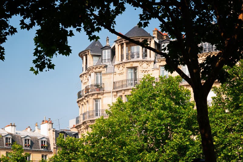 Paris Apartments stock image. Image of buildings, houses - 70052283