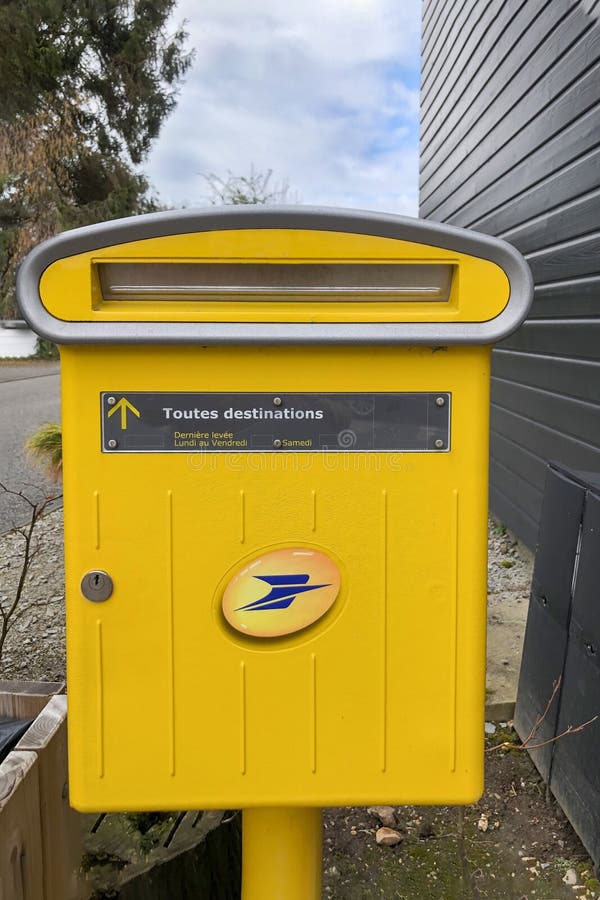 La Poste France And French Architecture Editorial Image - Image of ...