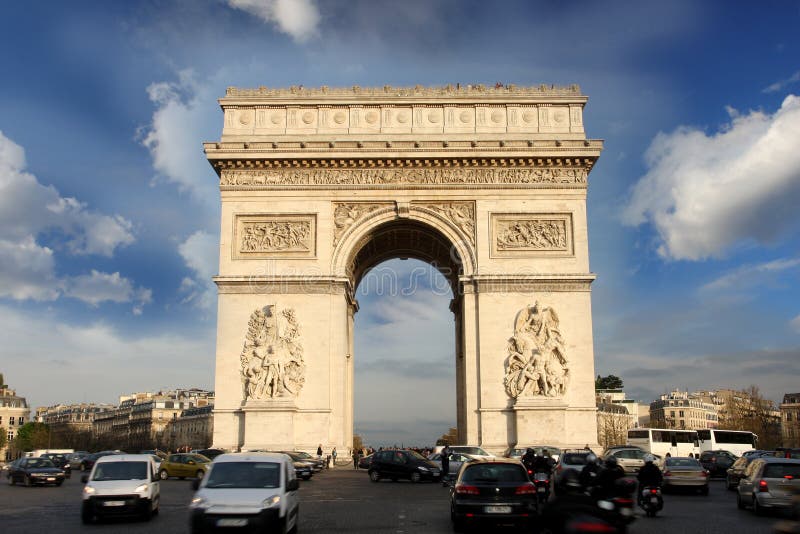 Arc de triumph stock photo. Image of triumphal, national - 9003026