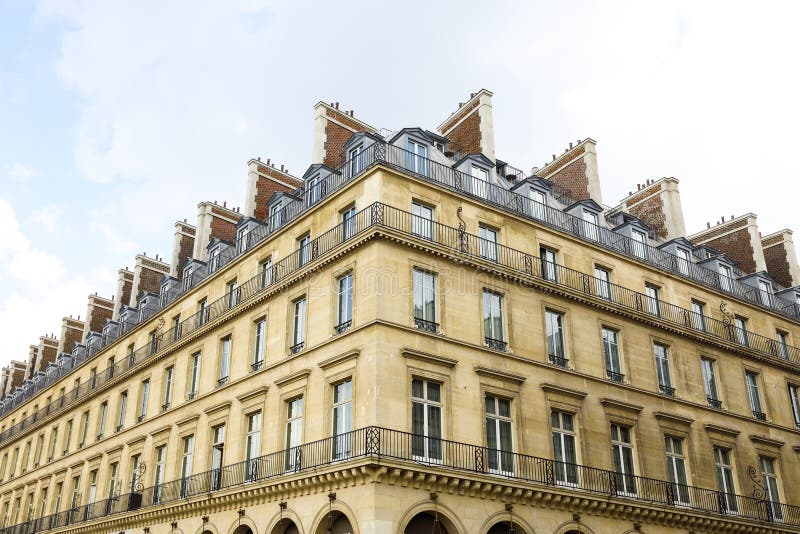 Paris architecture stock image. Image of apartment, french - 21494591