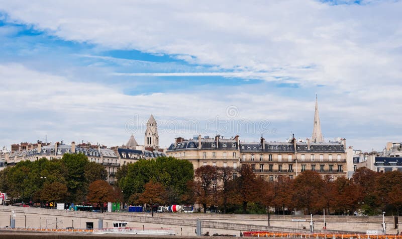 Paris in autumn stock photo. Image of culture, high, cityscape - 40221448