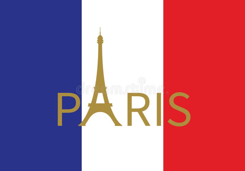 Paris Banner Set stock vector. Illustration of landmark - 80575739