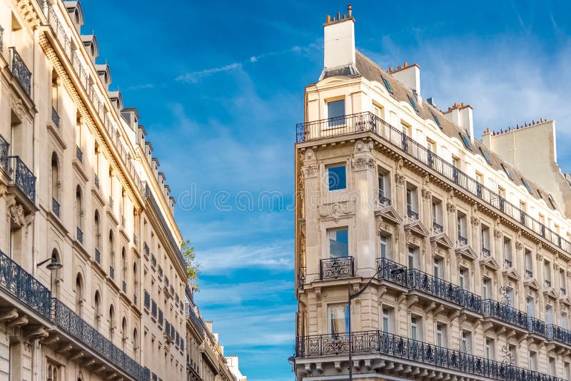 Paris, beautiful building stock image. Image of historical - 139090073