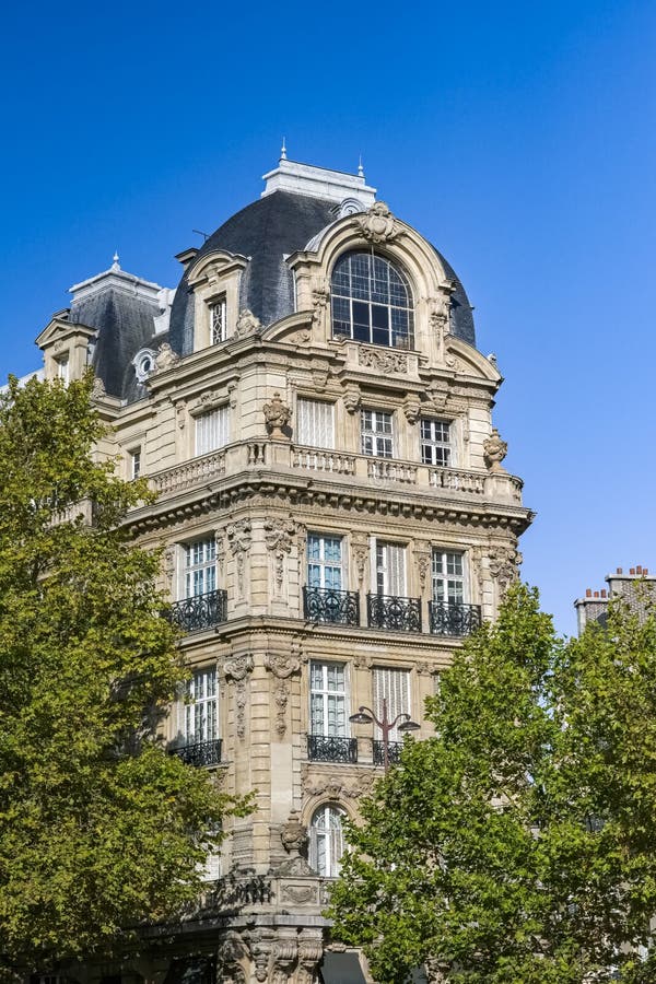 Paris, beautiful building stock photo. Image of building - 260526776
