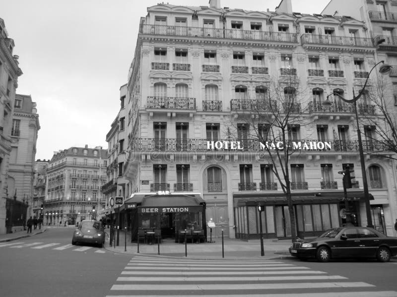 Paris buildings editorial photo. Image of france, black - 48895321