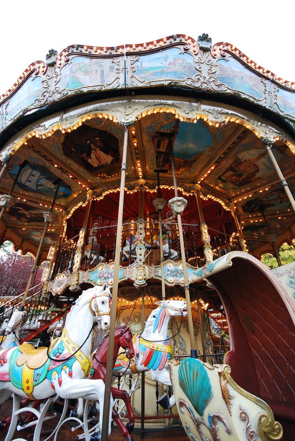 Carousel stock photo. Image of nightlife, life, destination - 1727054